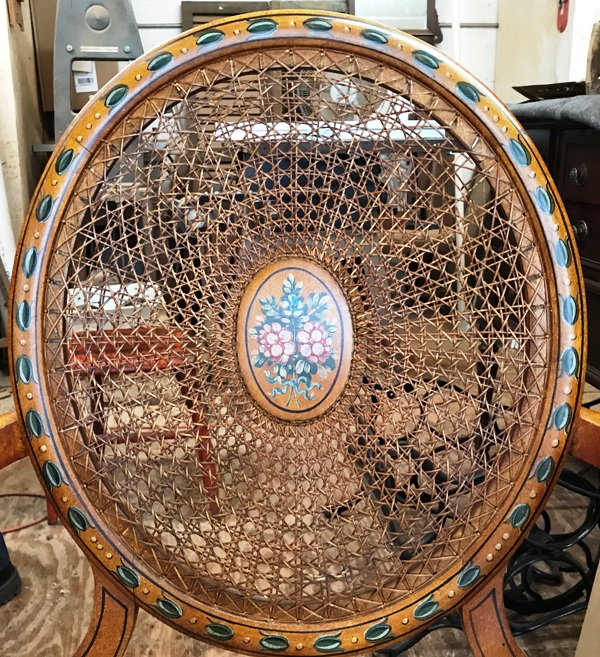 Caning Examples | Iron Gate Antiques