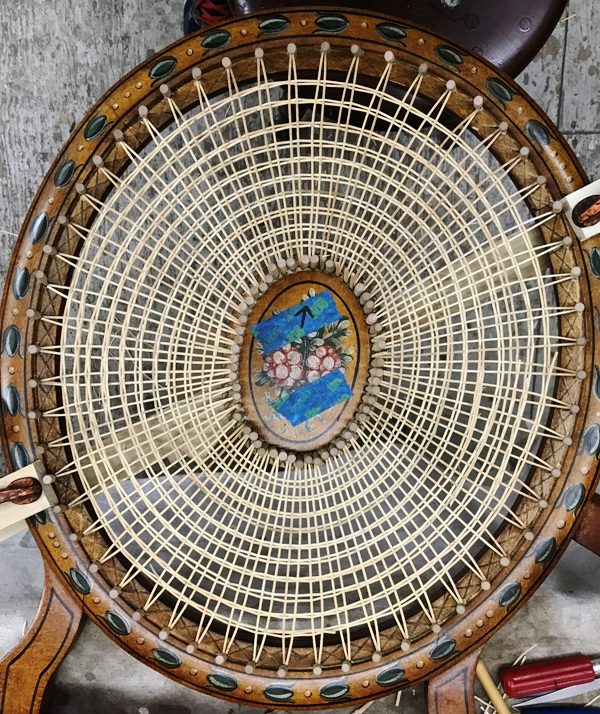 Caning Examples | Iron Gate Antiques